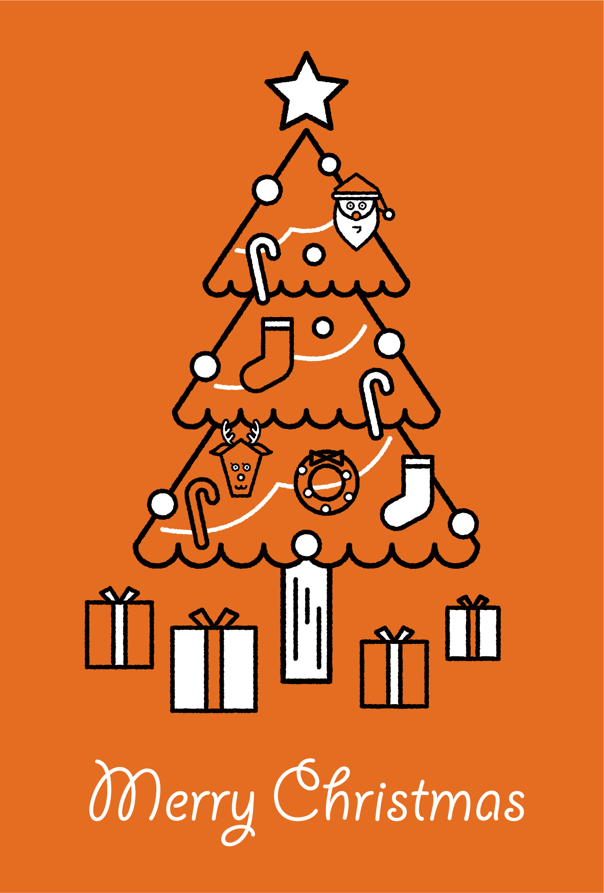 クリスマスカード – フリーデザイン素材集 KuKuKeKe Graphic