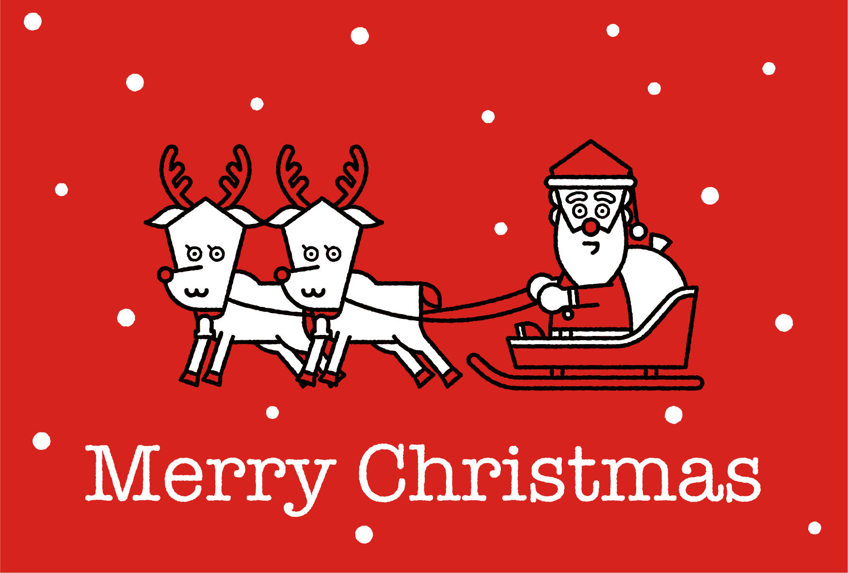 クリスマスカード – フリーデザイン素材集 KuKuKeKe Graphic